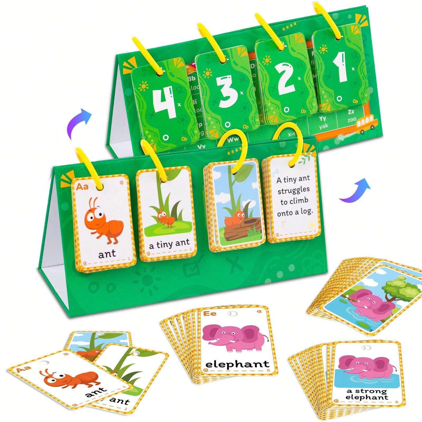 CVC Word Builder & Sentence Building ,Phonics Games Flash Cards For ...