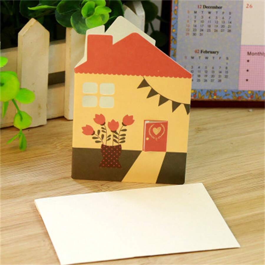 3pcs Creative And Cute 3D Pop-Up Card For Mother's Day, With Sweet ...