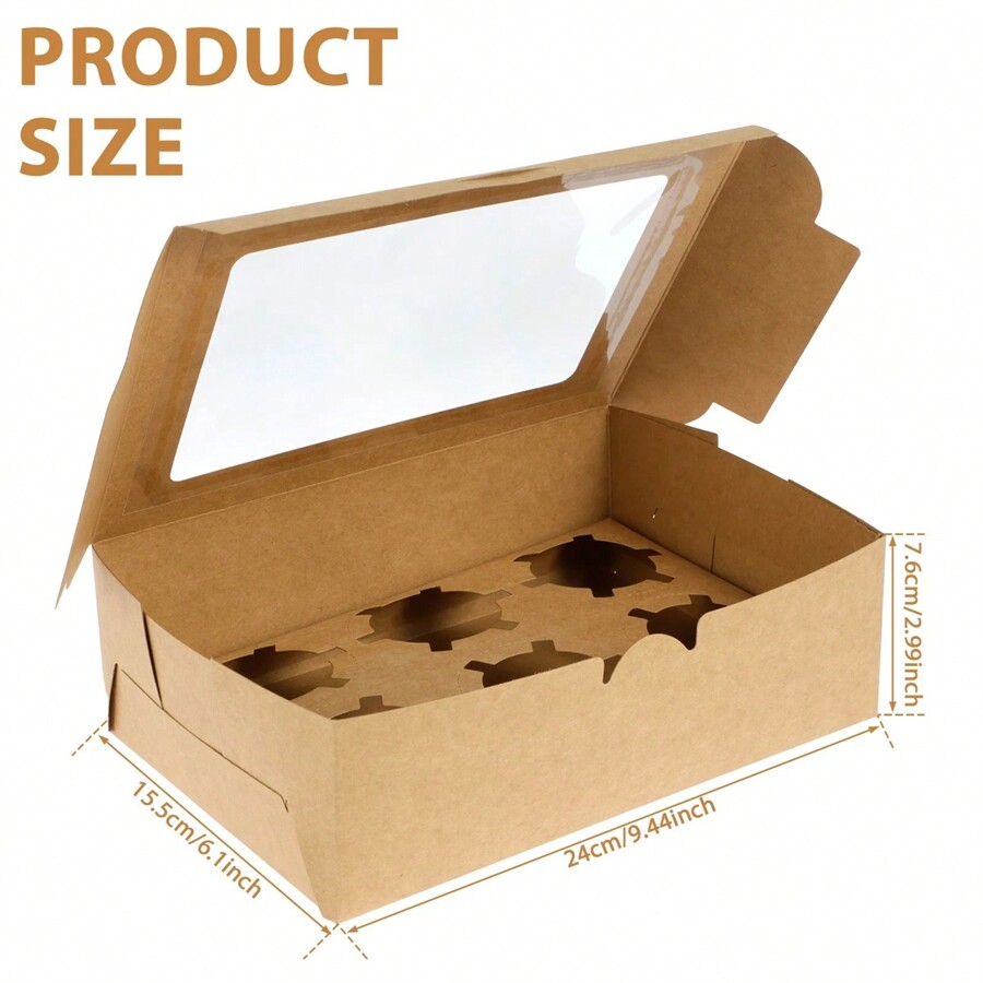 10 Pieces Rectangular Candy Cane Cookie Wrapper With Skylight And Base ...