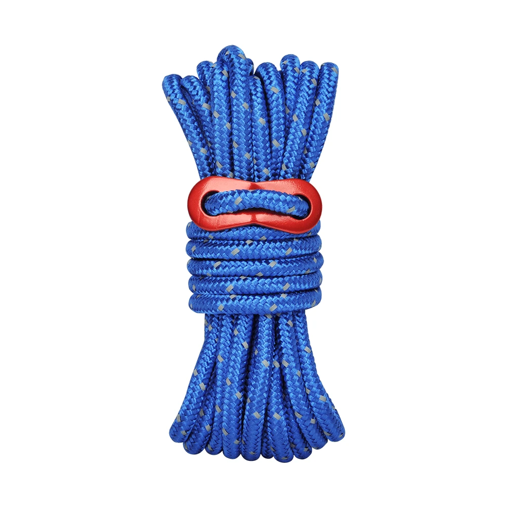 4M Reflective Tent Ropes Guylines Ropes Wind Ropes With Aluminum ...