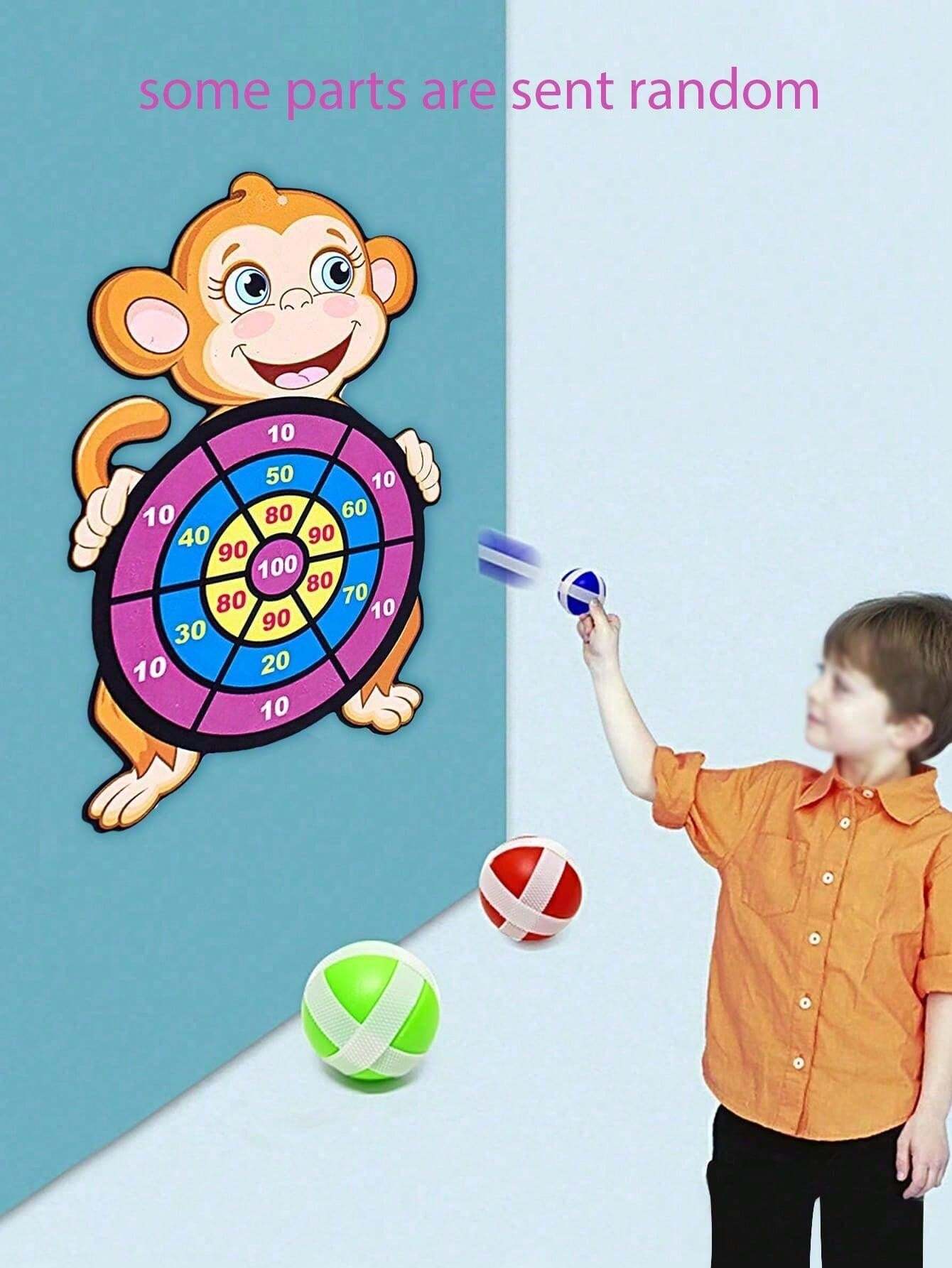 Kids' Animal Sticky Ball Toy, Parent-Child Interactive Sticky Ball ...