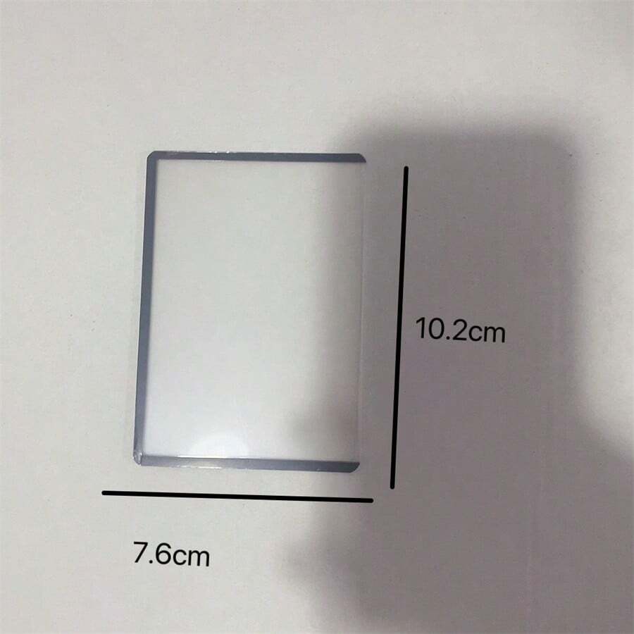 Double-Sided Coated Colorful Card Holder, Jelly Colors, INS Style ...