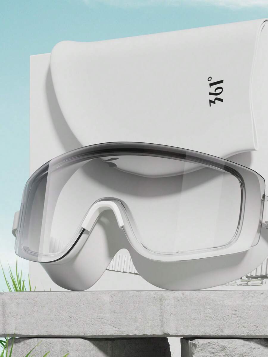 361degree 361 Large Frame Swim Goggles With Adjustable Buckle, Clear ...
