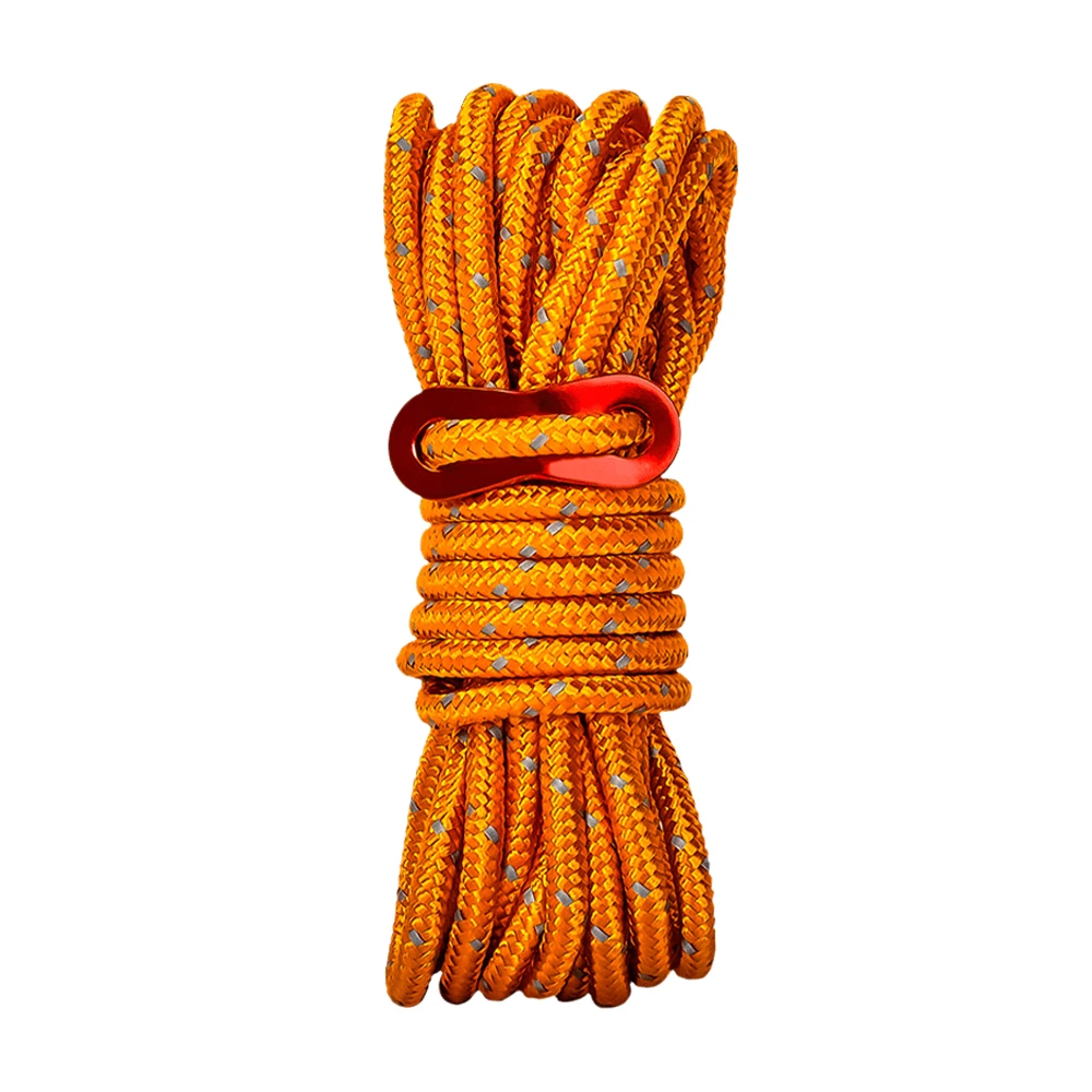 4M Reflective Tent Ropes Guylines Ropes Wind Ropes With Aluminum ...