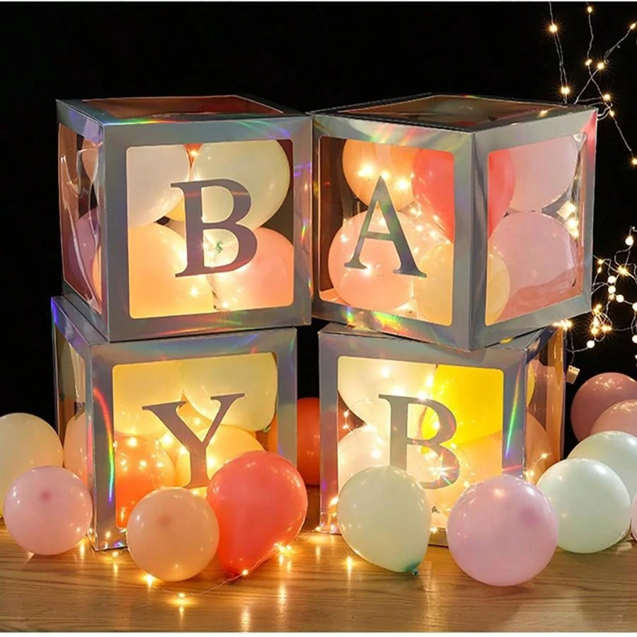 Transparent Balloon Box For Graduation Proposal, Birthday Party ...