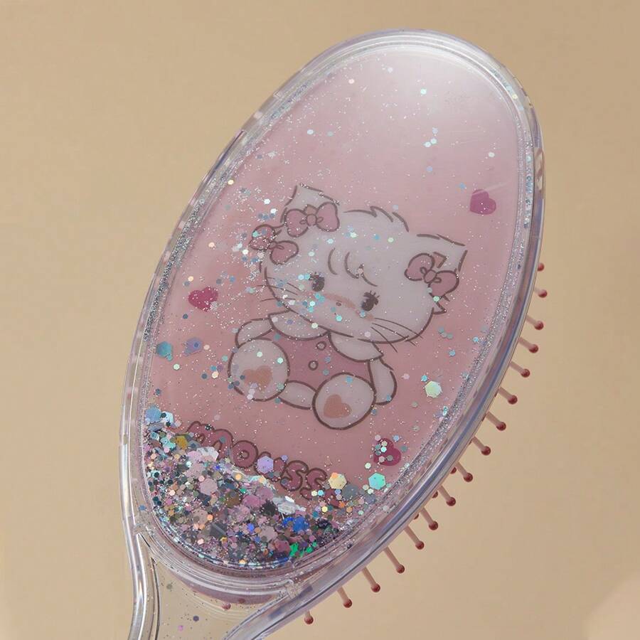 Miniso MIKKO Collection Oval Comb Paddle Brush Upgraded Quicksand ...