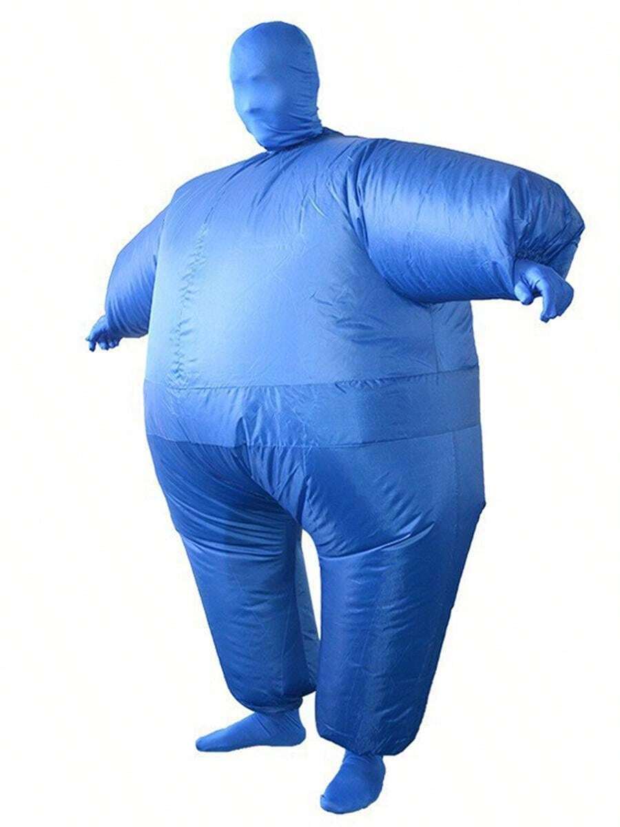 Cosplay Runway Party Costume Inflatable Blue White Salmon Masked ...