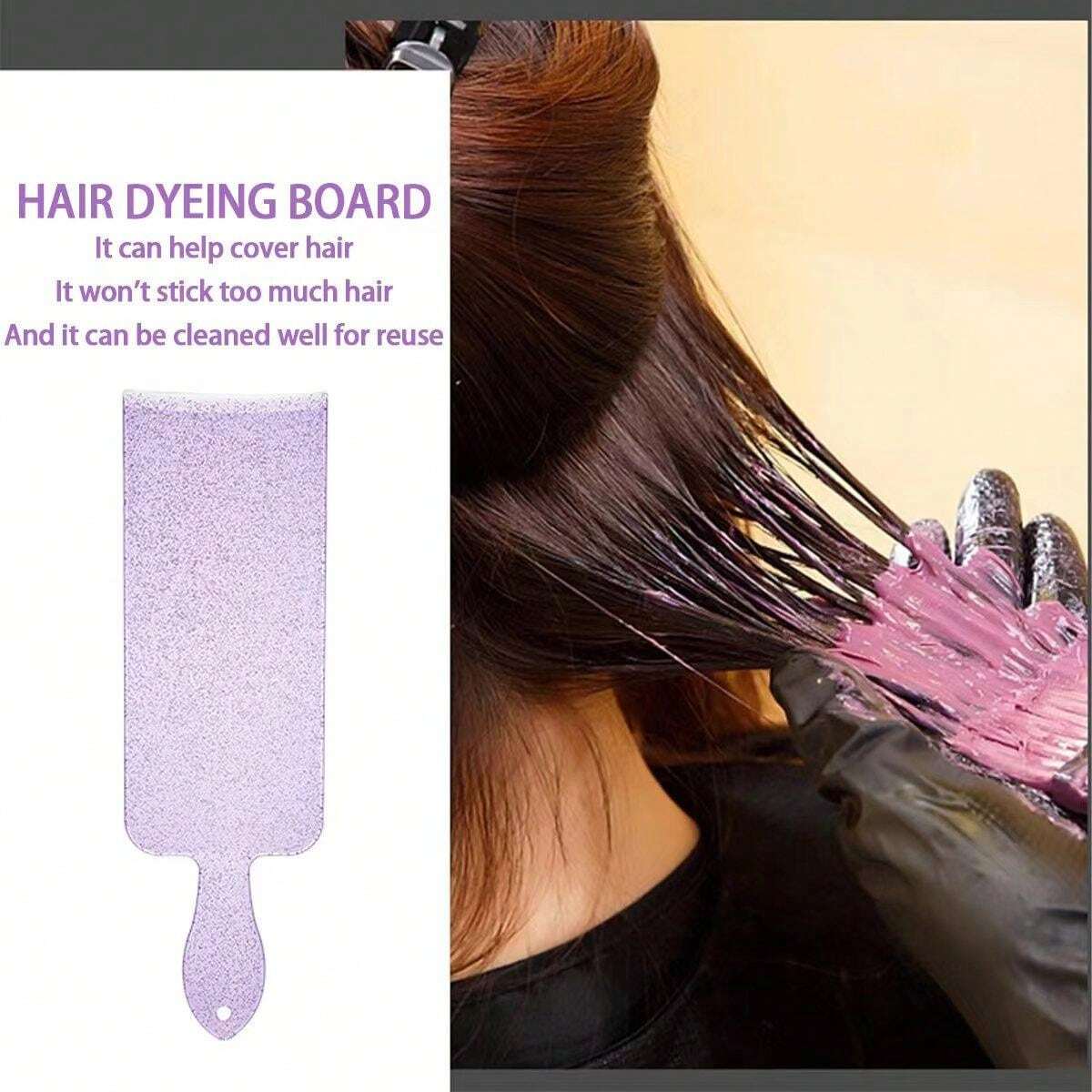 Transparent Hair Dye Board Tool For Highlighting, Coloring, And ...