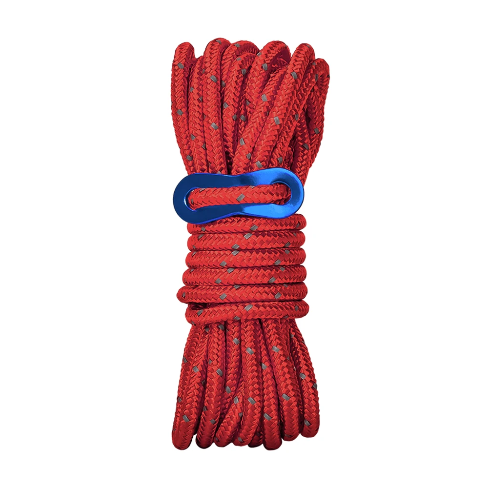 4M Reflective Tent Ropes Guylines Ropes Wind Ropes With Aluminum ...