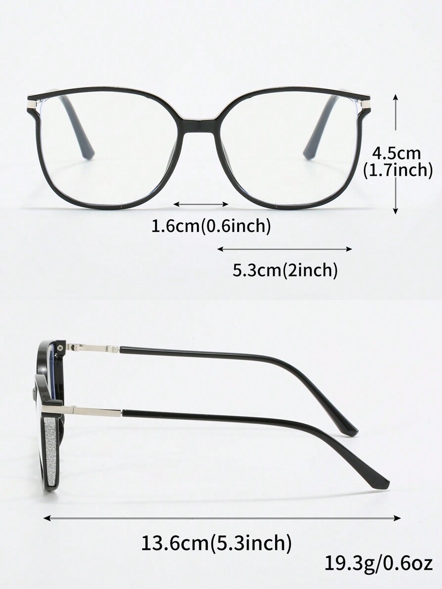 1pc Full-Frame PC Metal Foot Thread Combination Square Anti-Blue Light ...