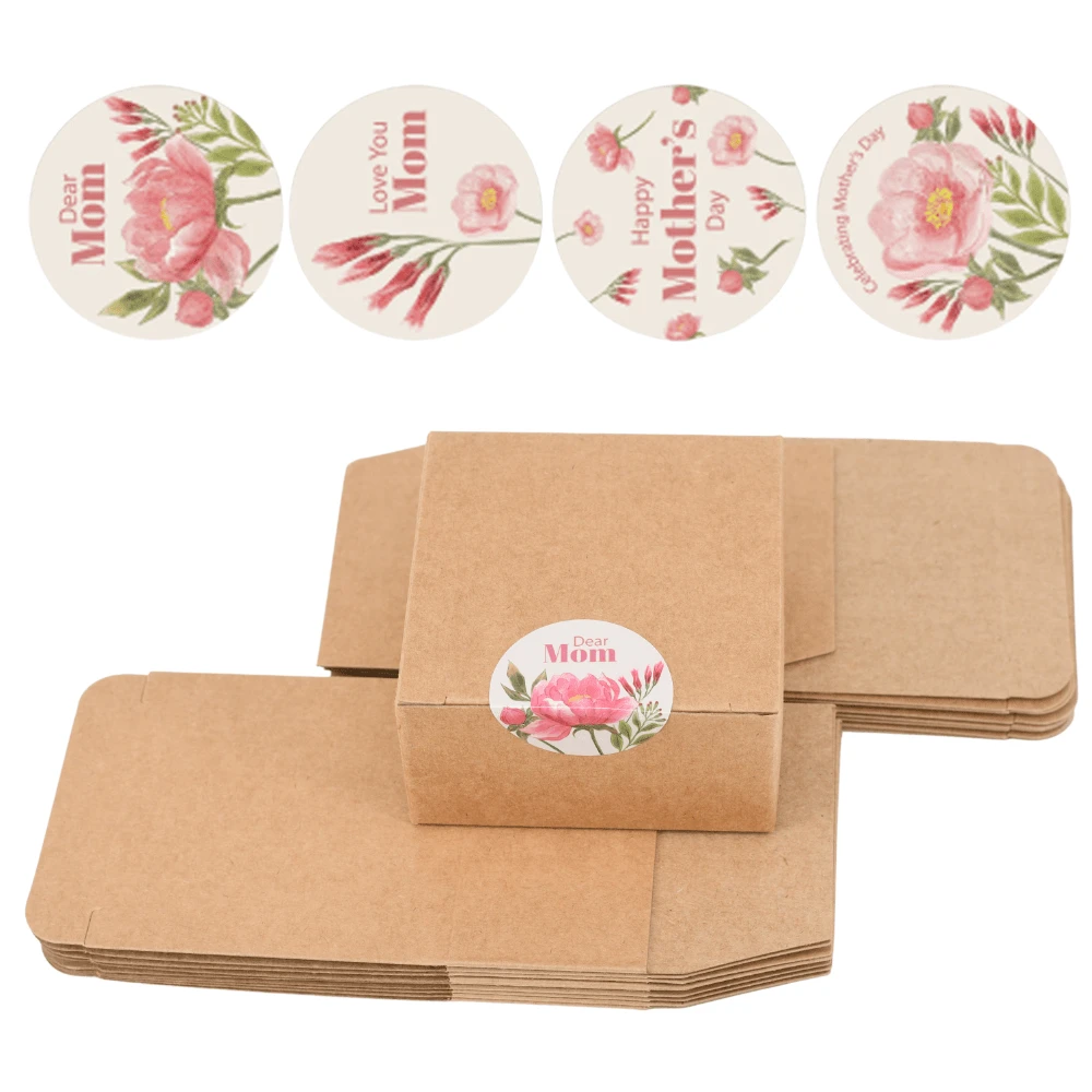 Gift Boxes 10 Pack Kraft 400grams Packing Cartons 3.15*3.15*1.77inch ...