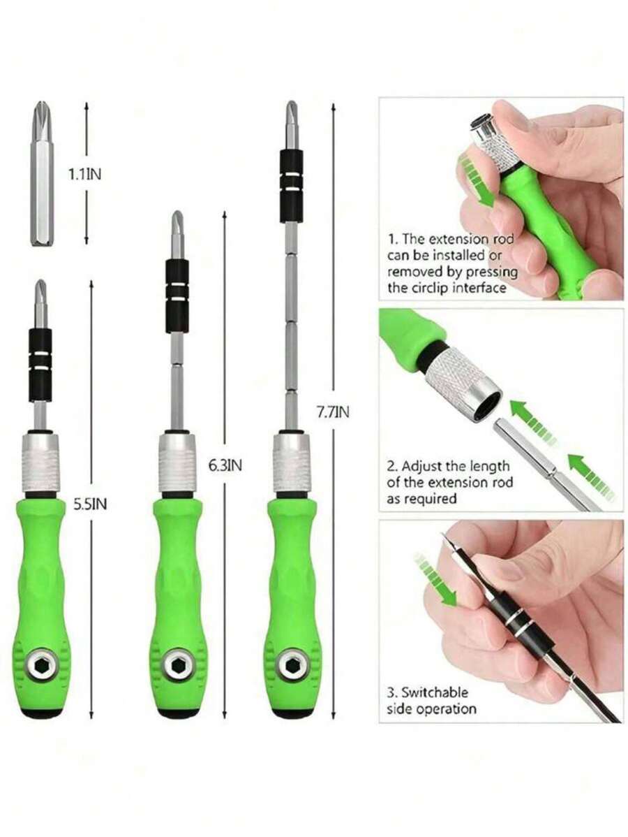 1 Set, 32 In 1 Screwdriver Set With Case, For Assembly And Disassembly ...