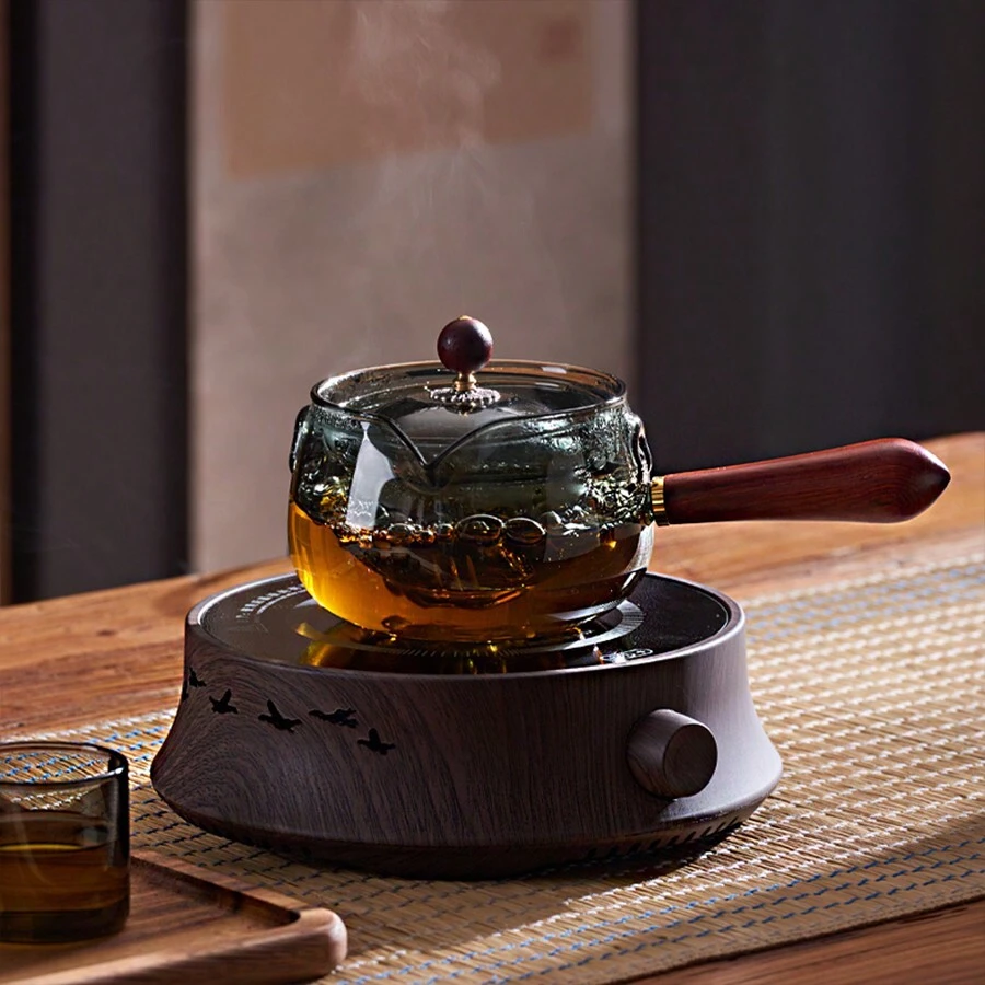 High Temperature & Open Flame Resistant Side Handle Tea Pot Kettle, Tea ...