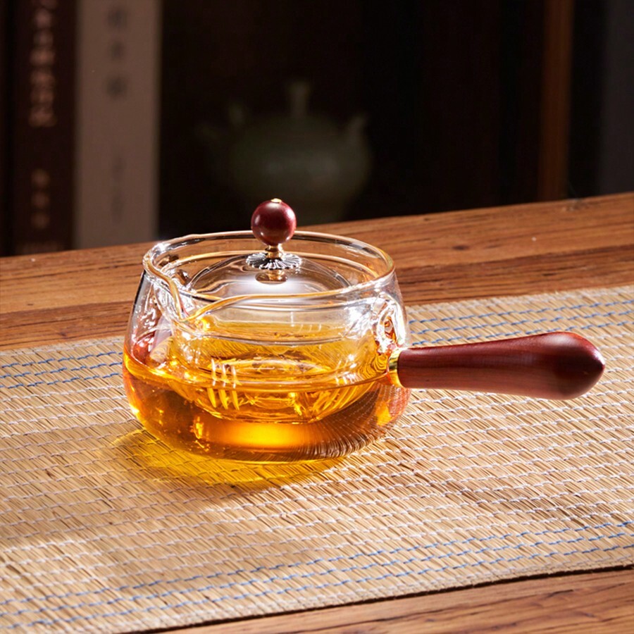 High Temperature & Open Flame Resistant Side Handle Tea Pot Kettle, Tea ...