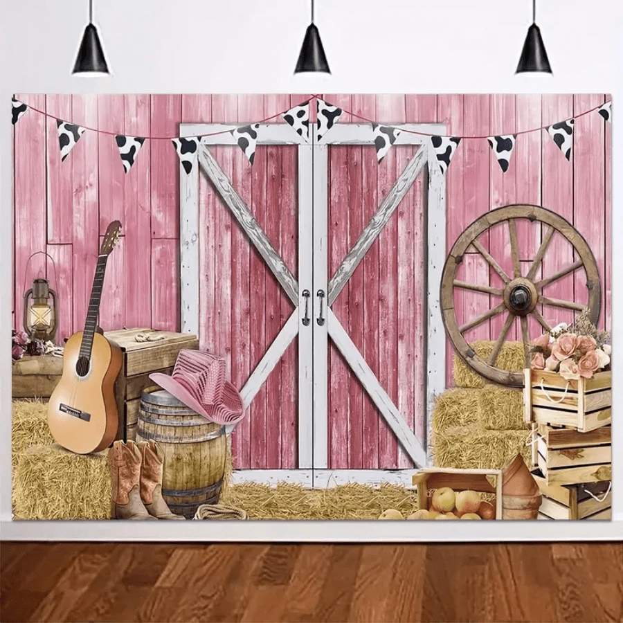 Western Cowgirl Banner Cowgirl Party Decoration Backdrop Western Rustic ...
