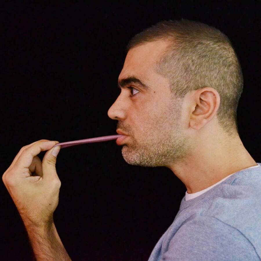 1pc New Magic Prop Fake Tongue For Extending Tongue Trick Performance ...