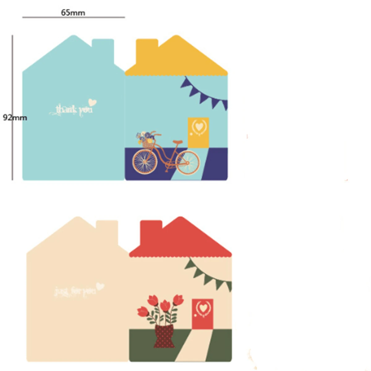 3pcs Creative And Cute 3D Pop-Up Card For Mother's Day, With Sweet ...