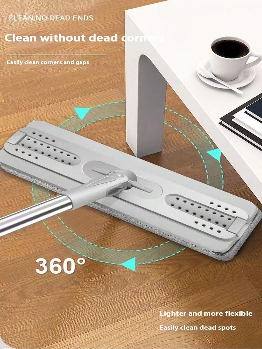 New Slouchy Hands-Free Self-Cleaning Mop With Bucket And Scraper For ...