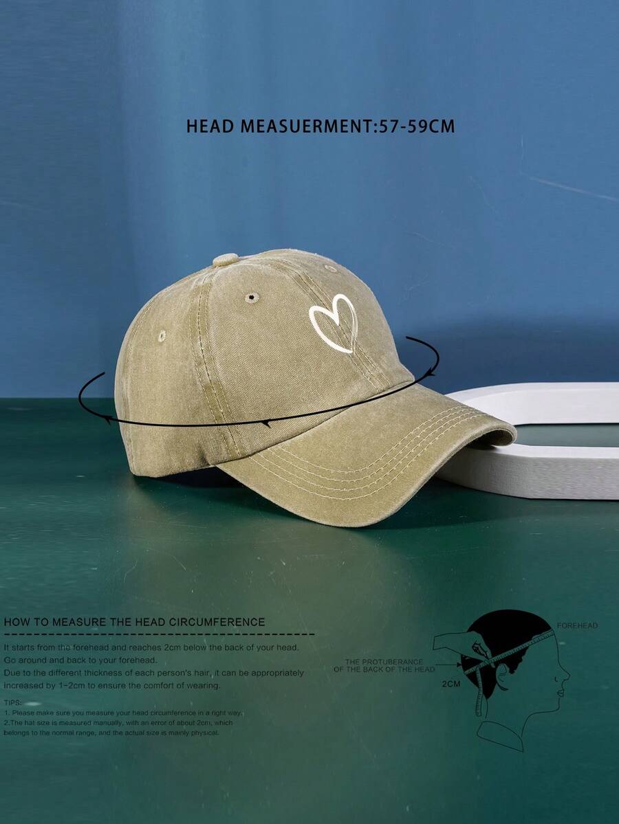 1pc Women Adjustable Outdoor Sun Protection Baseball Cap With Printed ...