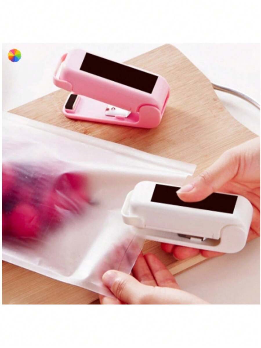 Mini Packaging Sealer Machine Portable Plastic Stack Sealer For Kitchen ...