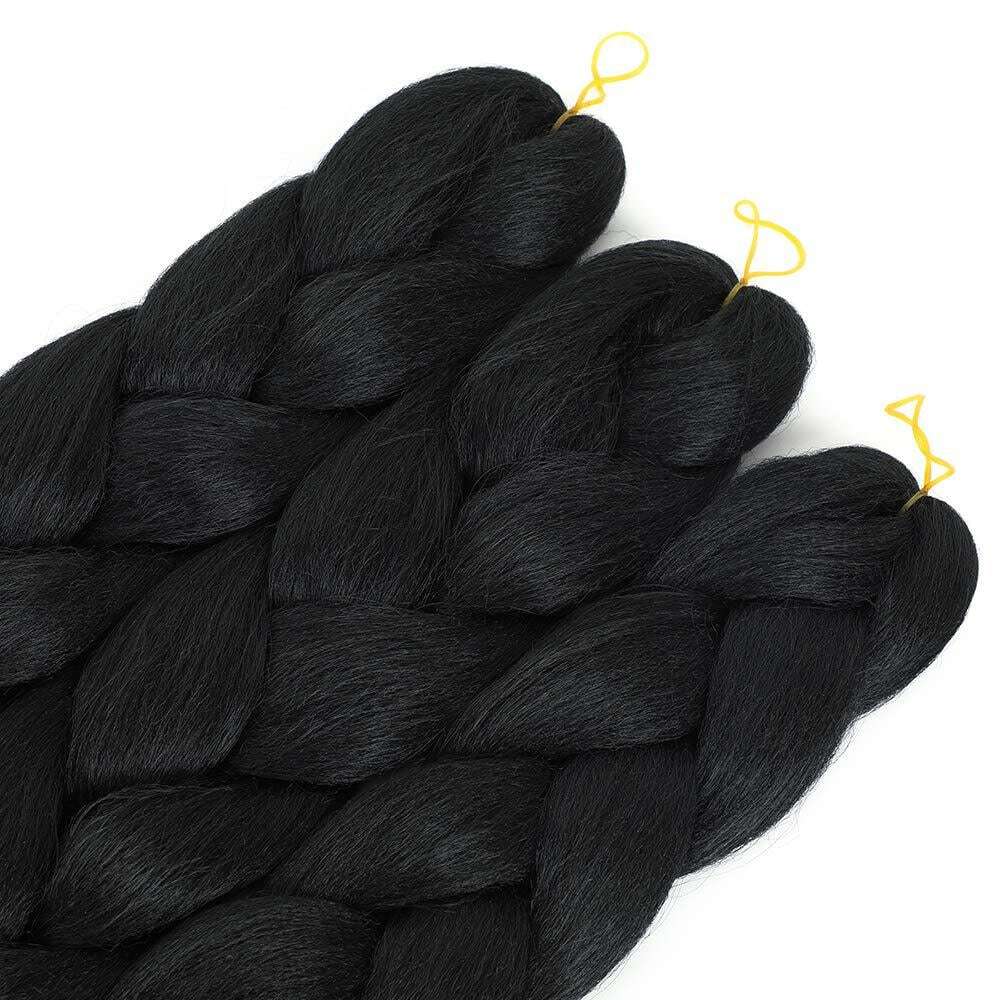 1pc Jumbo Braiding Hair 100g Y2K Extensions High Temperature Fiber ...