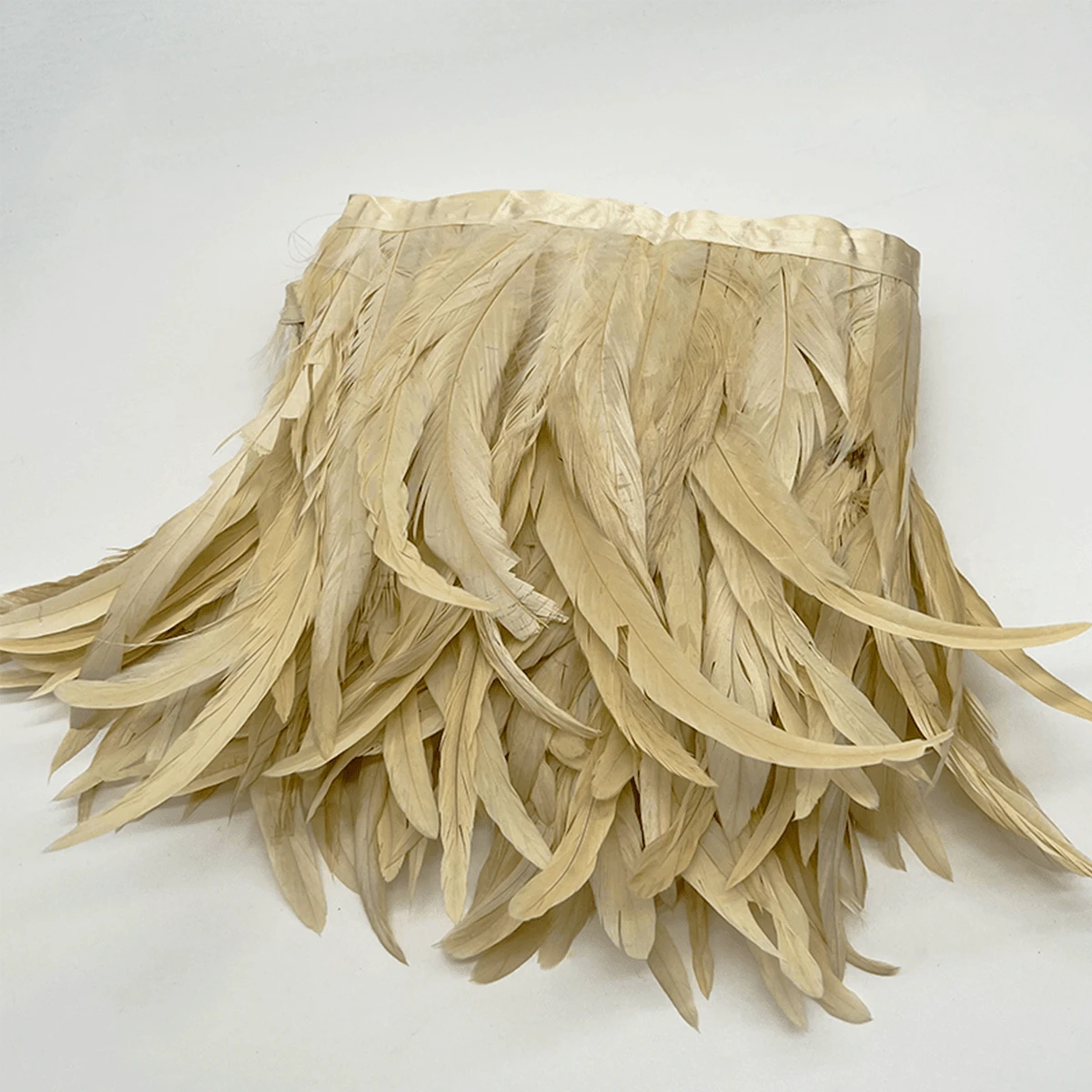 1m/Pc Feather Boa With Fabric Trim For New Year & Christmas Party ...