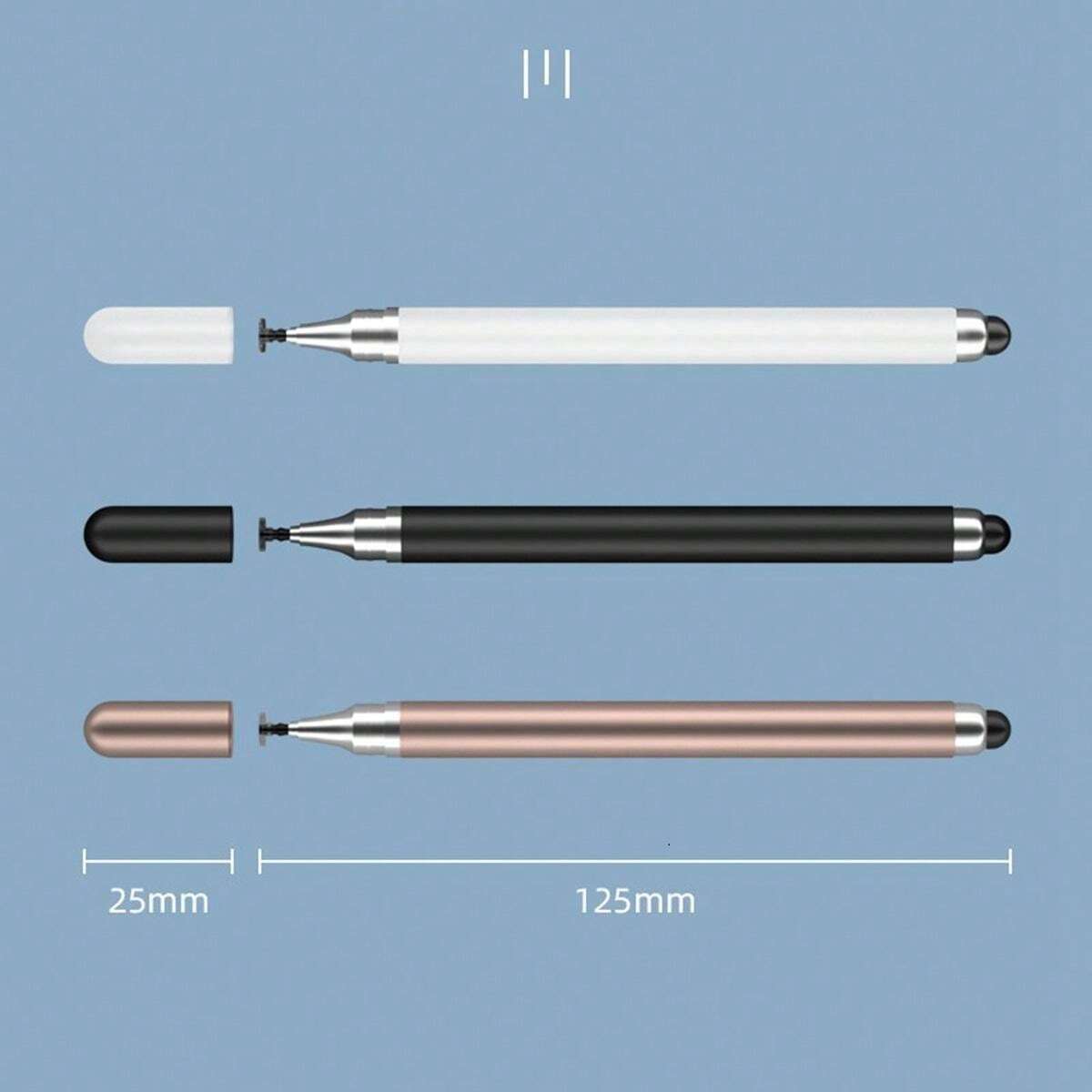 Draw Handwriting Double Head Capacitive Stylus Pen Tablet Touch Screen ...