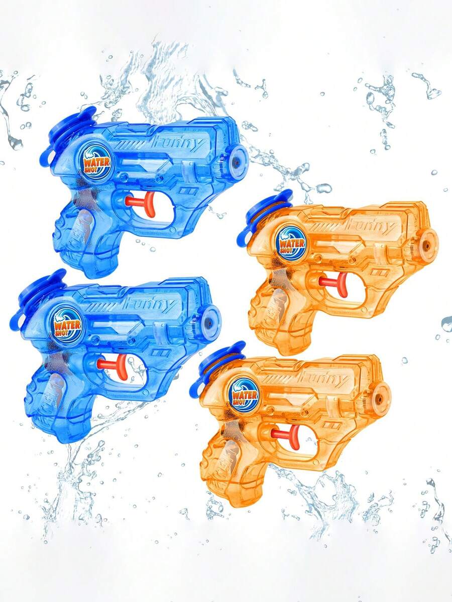 2pcs Mini Water Guns Soaker Blaster With Trigger, Perfect For Outdoor ...