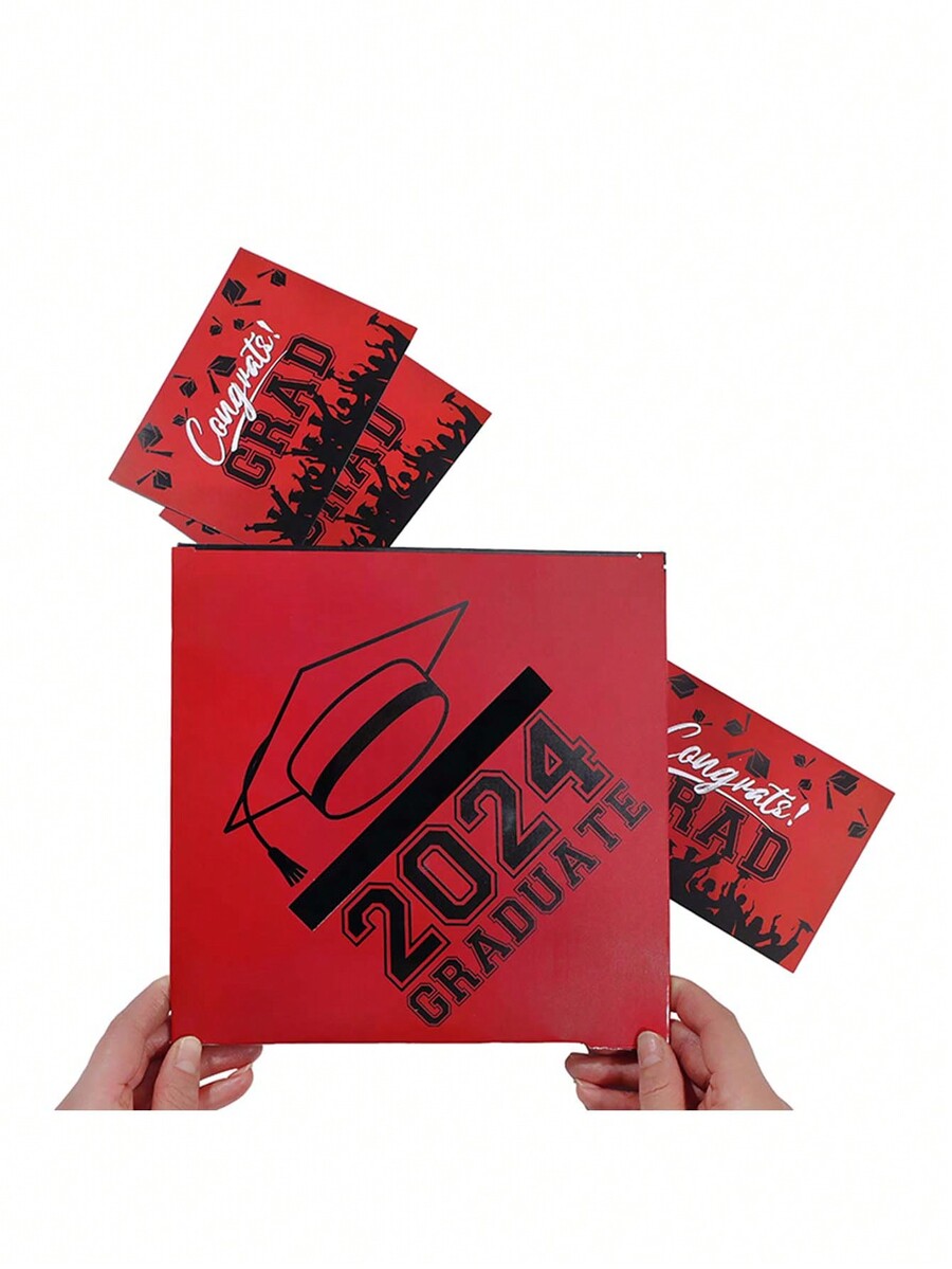 Graduation Season Ballot Box, Large Graduation Party Decoration Box ...