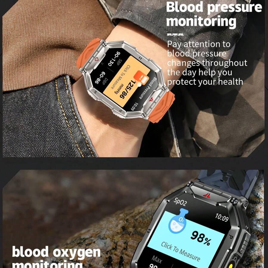 MAOYUAN Reloj inteligente Youth 2024 nuevo, pantalla táctil completa ...