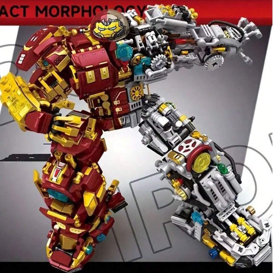 1762psc Classic Heavy Destroyer Mech With Battle Damaged Armor, With ...