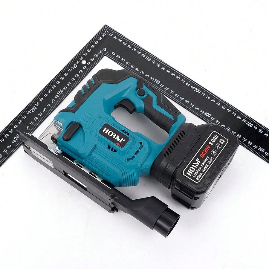 Hormy Brushless Cordless Jigsaw Kit, Multifunctional Portable Electric ...