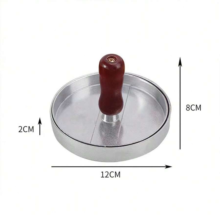 Burger Press Non-Stick Hamburger Patty Maker With Wax Paper Aluminum ...
