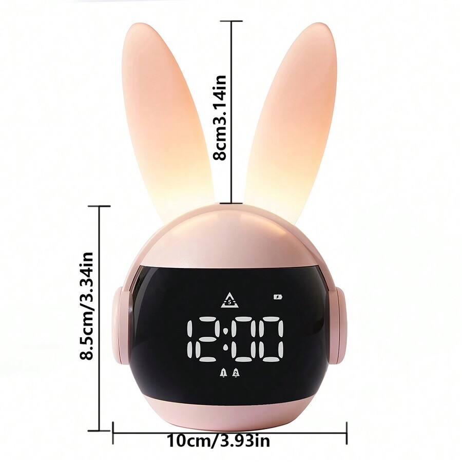 1PC Rechargeable Portable Countdown Clock Small Night Light, Rabbit ...