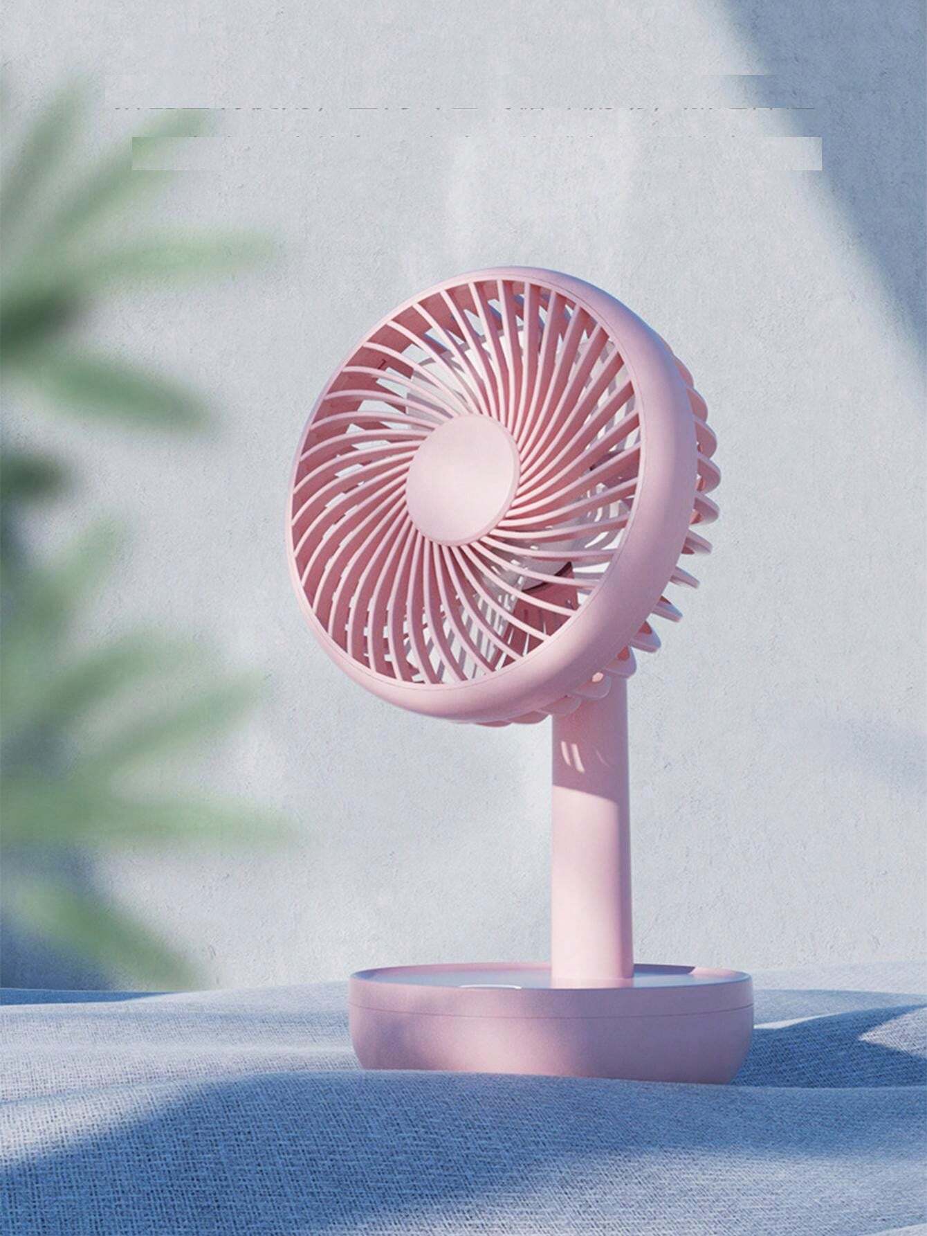 USB Desktop Fan Rechargeable, Office Dormitory Student Desk Bed ...
