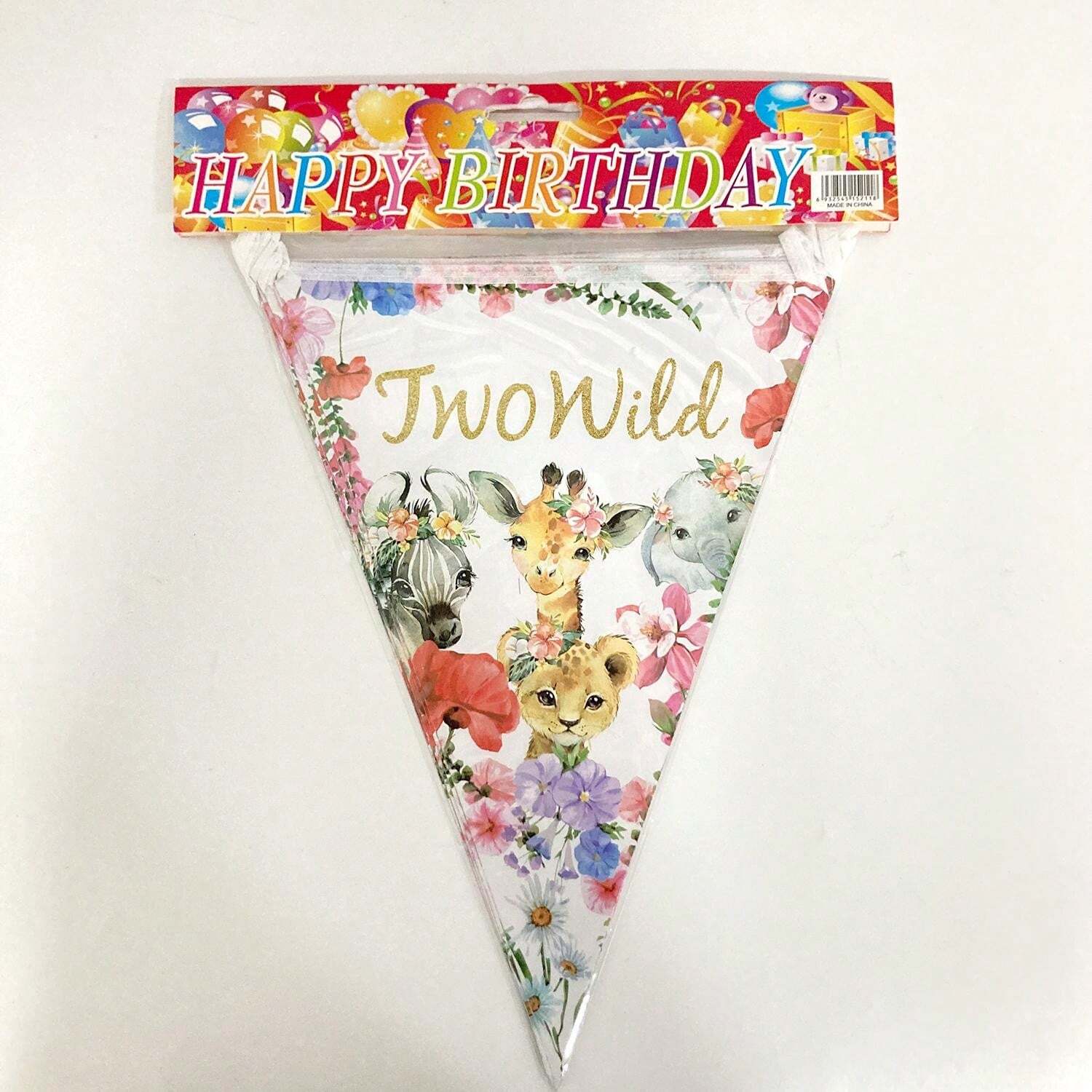 10pcs Wild Theme Triangle Flags In Popular Animal Prints, Suitable For ...
