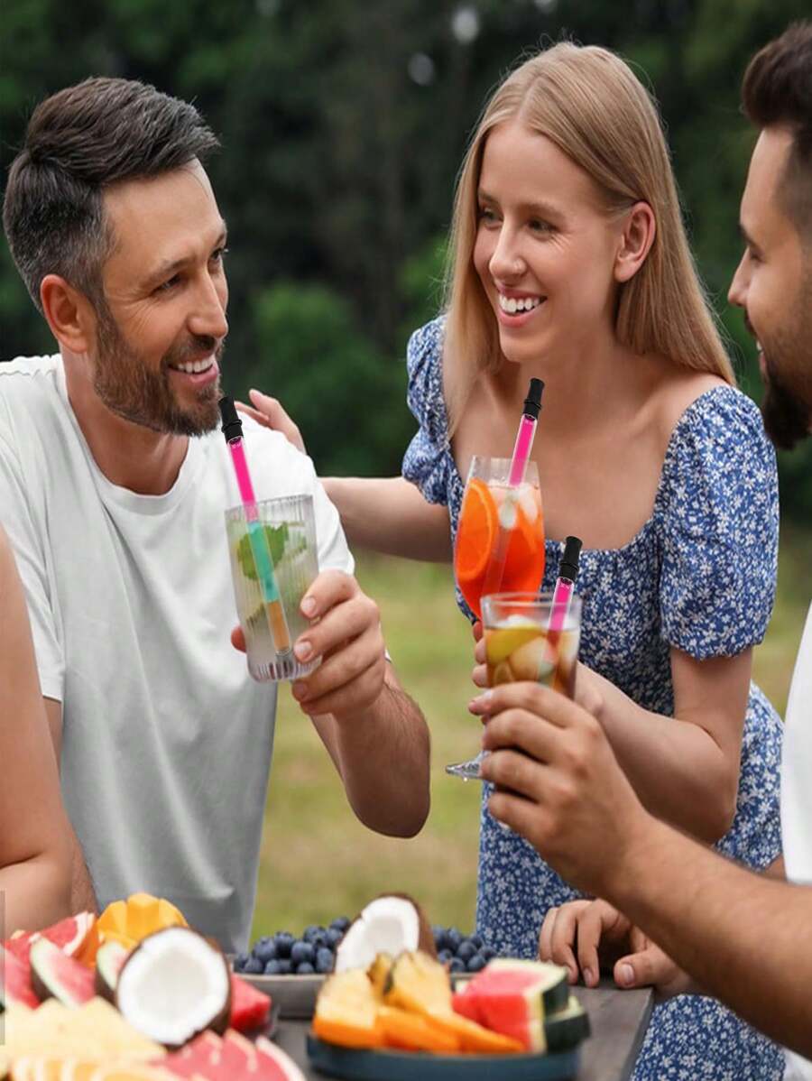 1pc Shot Straw, Shot Holder Straw For Drinks, Portable Liquor Dispenser ...