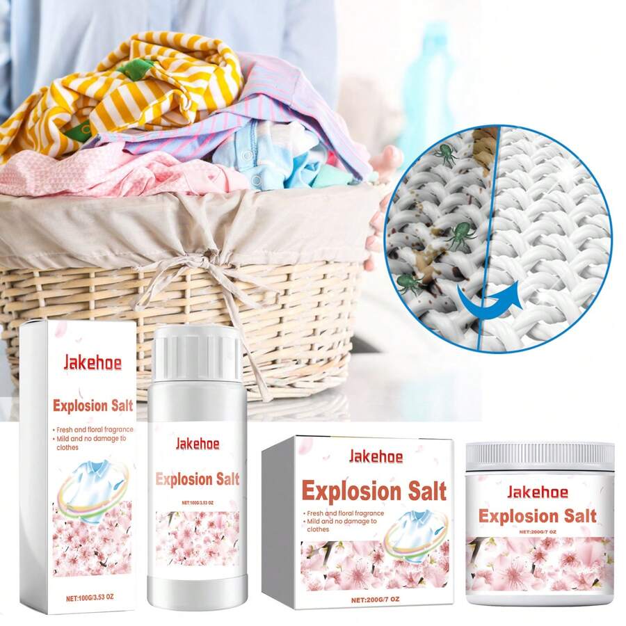 Floral Active Oxygen Laundry Burst Salt Series Laundry Cleaning ...