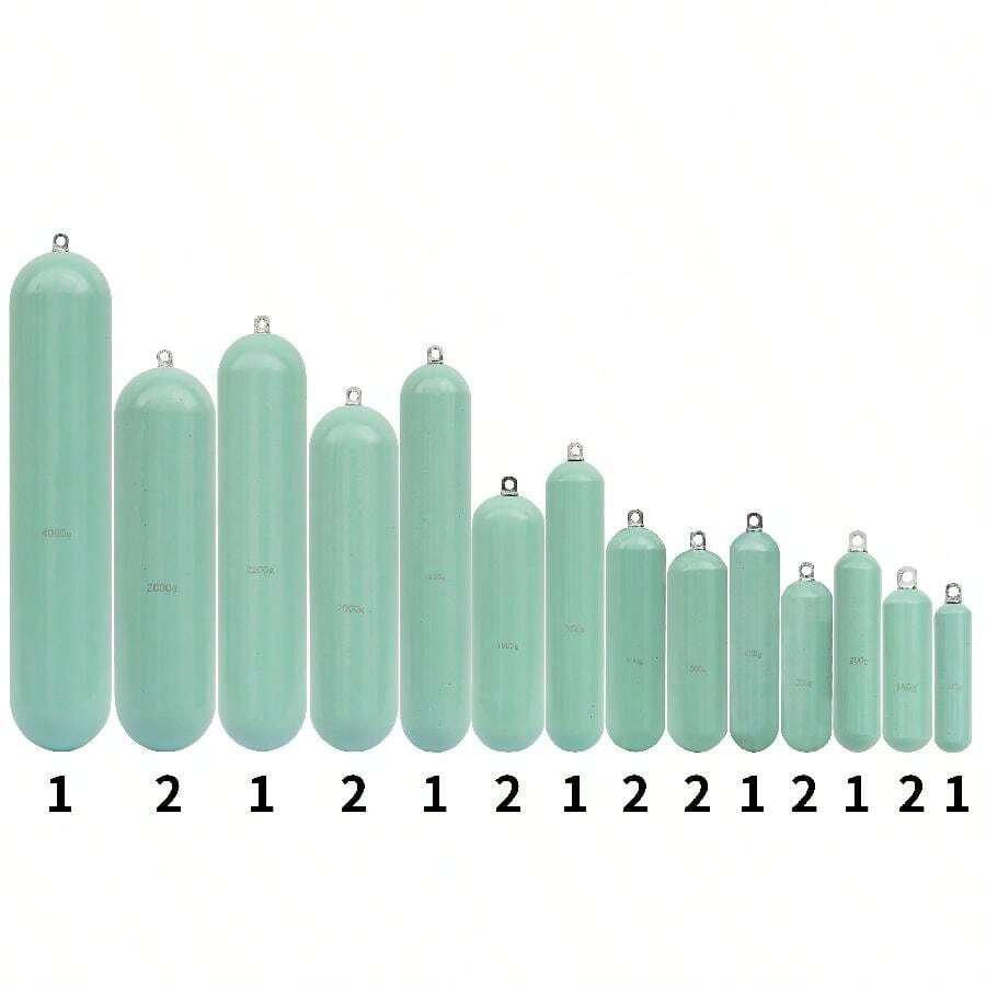 8pcs 100g New Type Round Fishing Accessories, Boat Fishing Sinkers ...