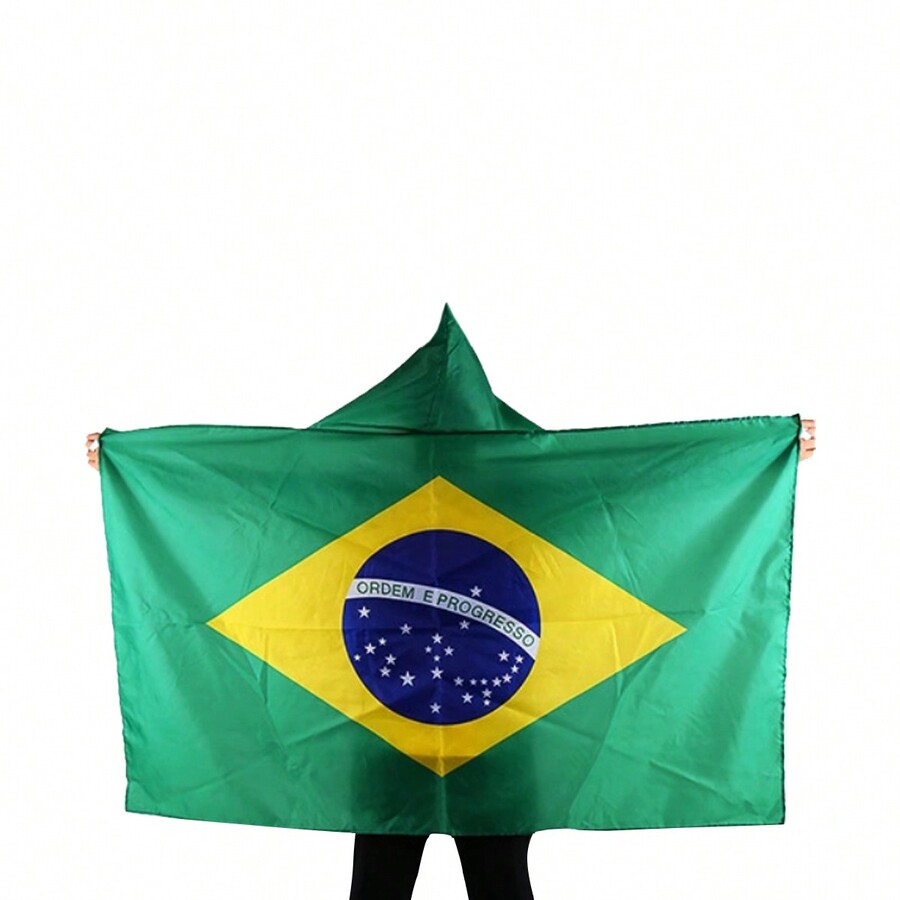 Brazil Body Flag 90x150cm 3x5ft Brasil Brazilian Banner Cape Flag ...