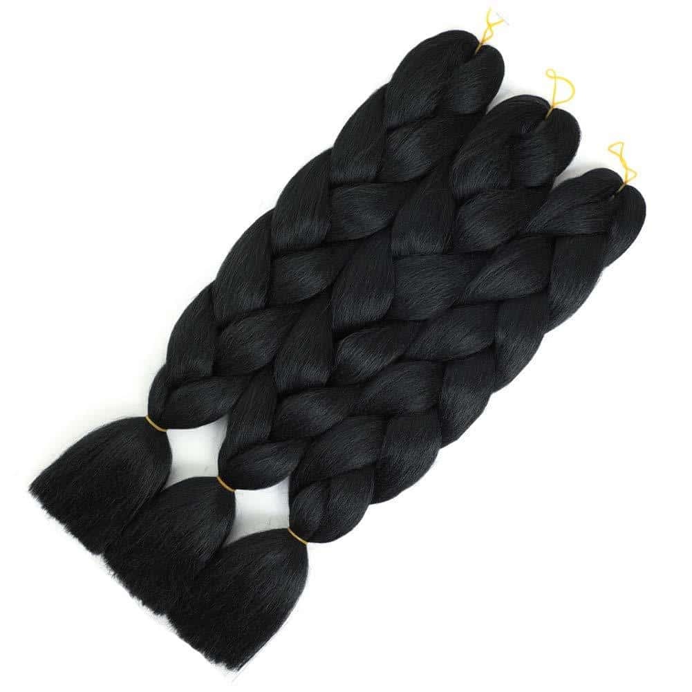 1pc Jumbo Braiding Hair 100g Y2K Extensions High Temperature Fiber ...