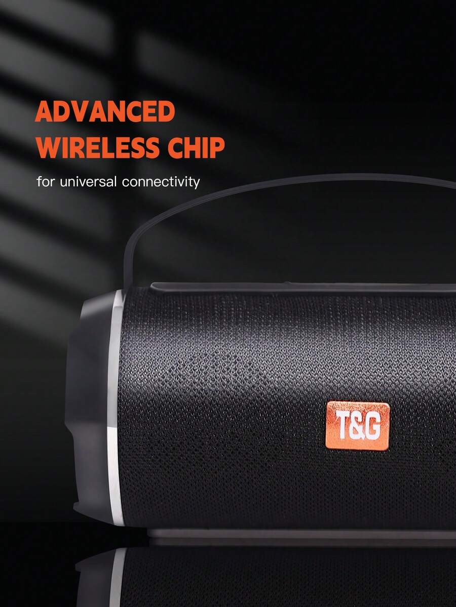 TG116C Outdoor Portable Upright Wireless Compatible Speaker, Cute Little Cube Speaker Music ...