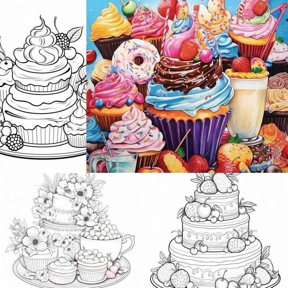 1pc Art Coloring Book Original Upgraded Paper Thickened 22 Pages ...