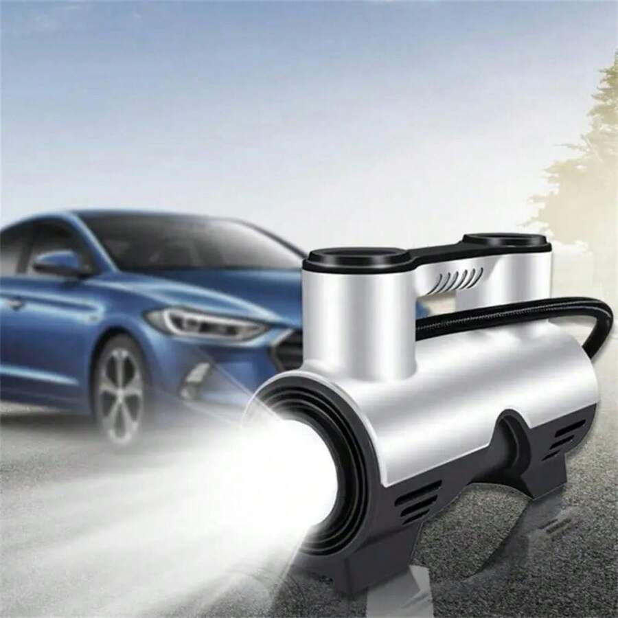 Small Portable Inflator For Automobiles, Car Mounted Electric Inflator ...