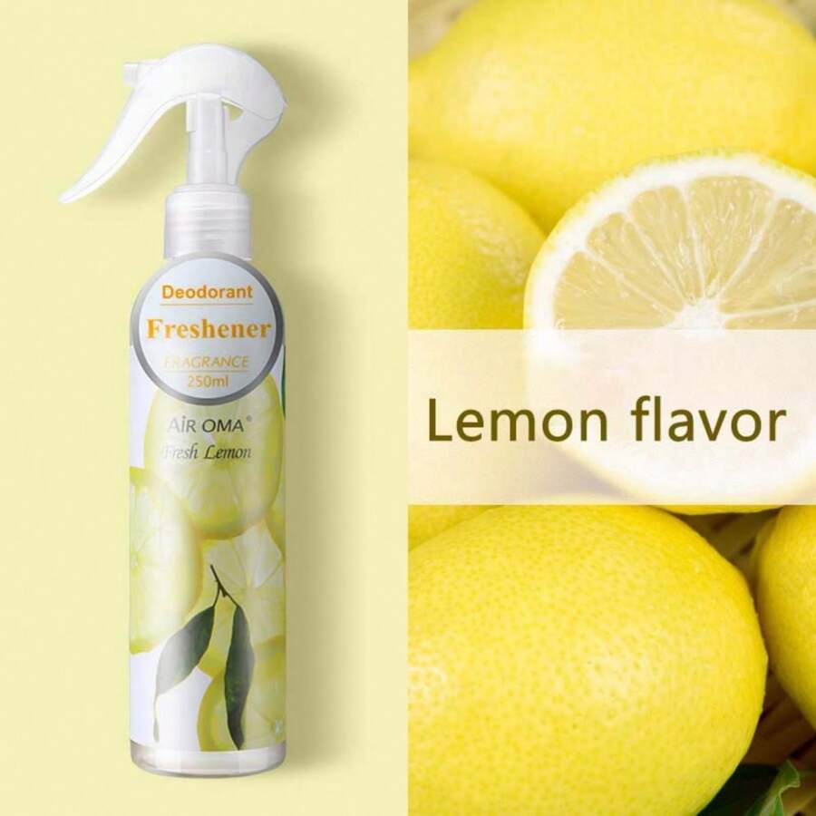 1pc Lemon-Scented Spray Air Freshener, Made With Essential Oils And ...