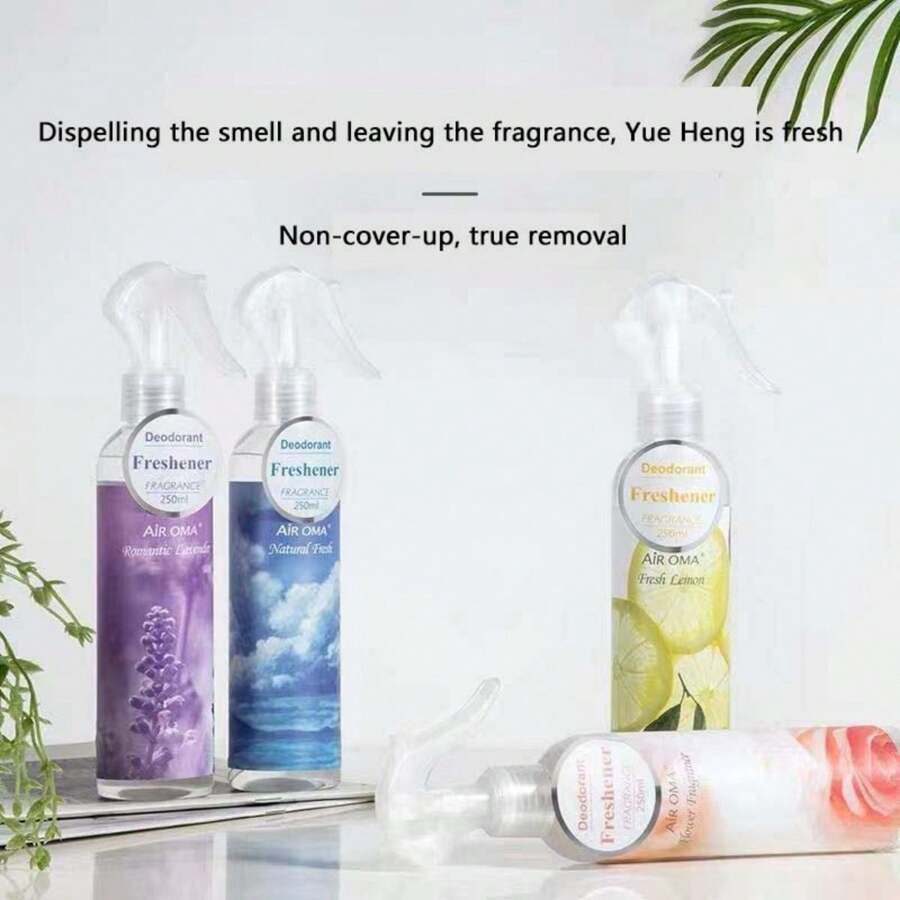 1pc Lemon-Scented Spray Air Freshener, Made With Essential Oils And ...