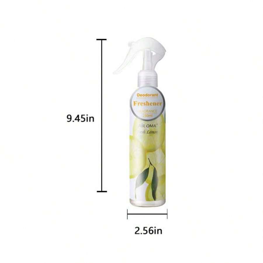 1pc Lemon-Scented Spray Air Freshener, Made With Essential Oils And ...