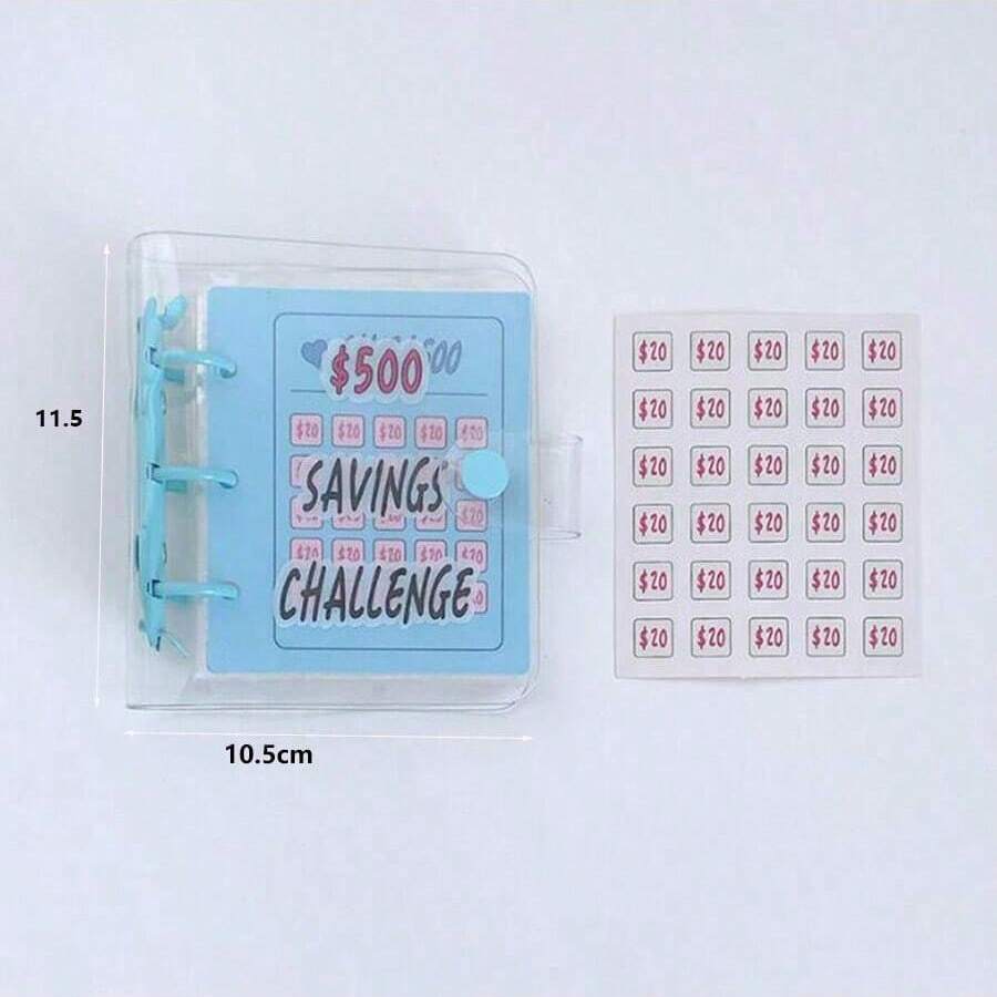 1 Pc Mini Binder Savings Challenge Money Clip Gift, Miniature Coin ...