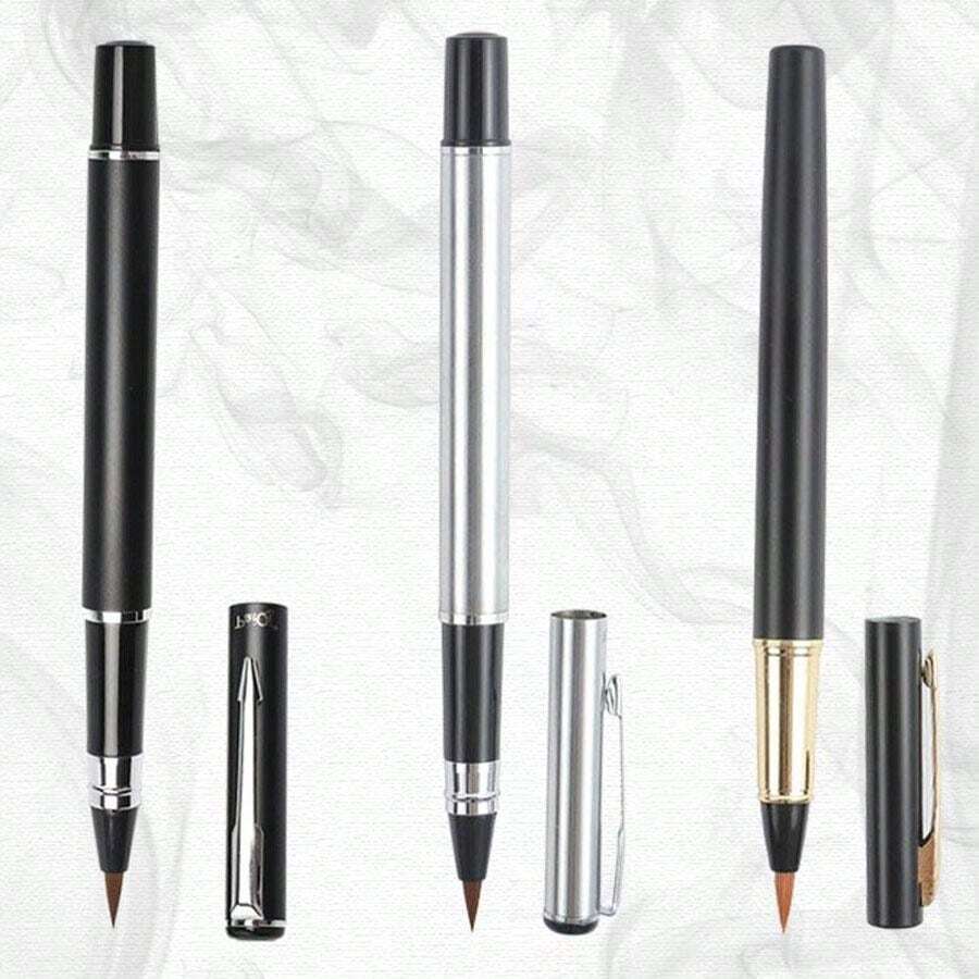 Fountain Pen Style Brush Pen Soft Tip Calligraphy Pen For Practicing ...