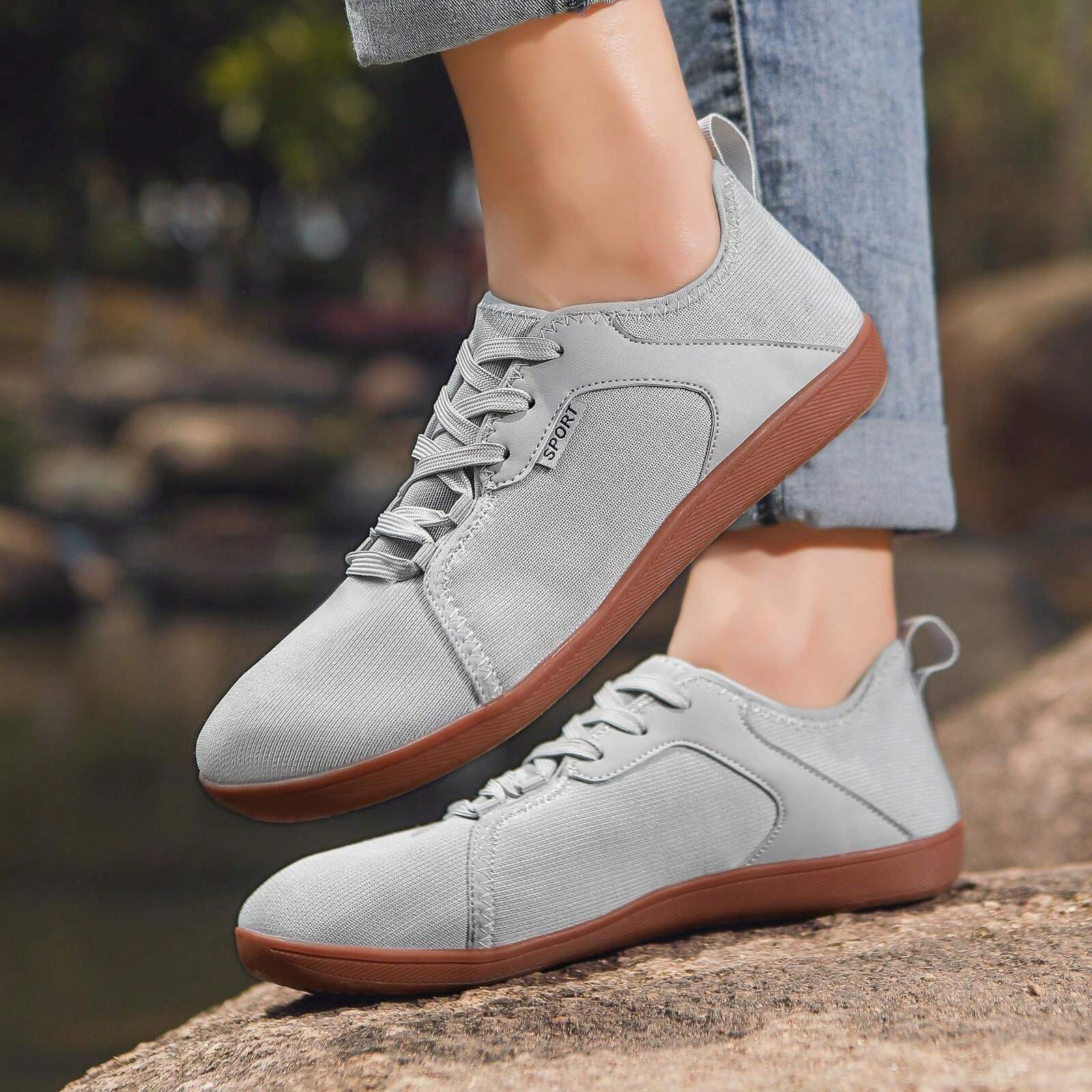 Chaussures de marche extérieures à semelle souple à orteils larges et ...